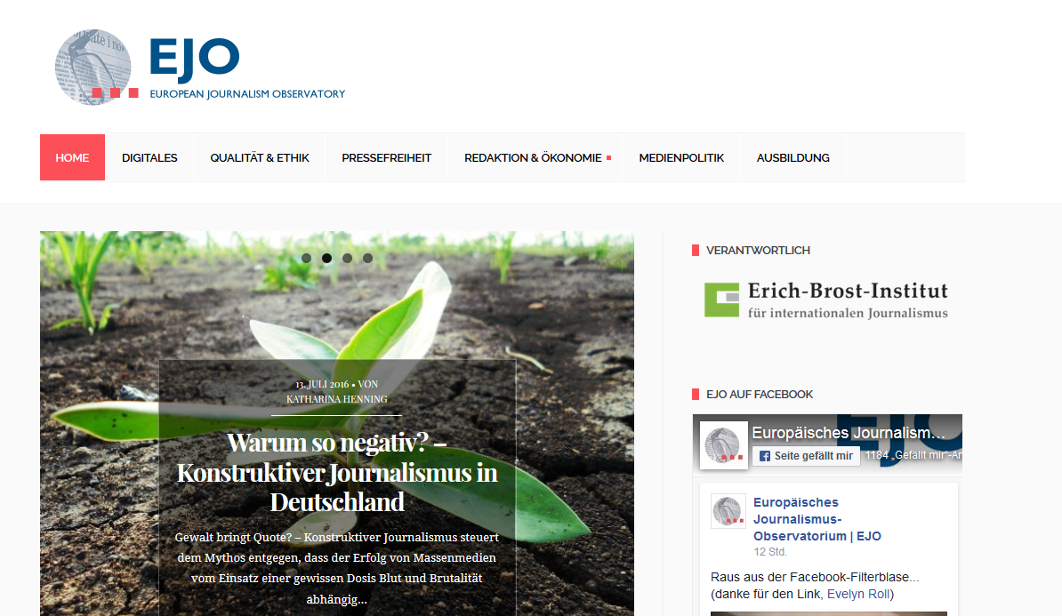 Schon entdeckt? EJO - M - Menschen Machen Medien (ver.di)