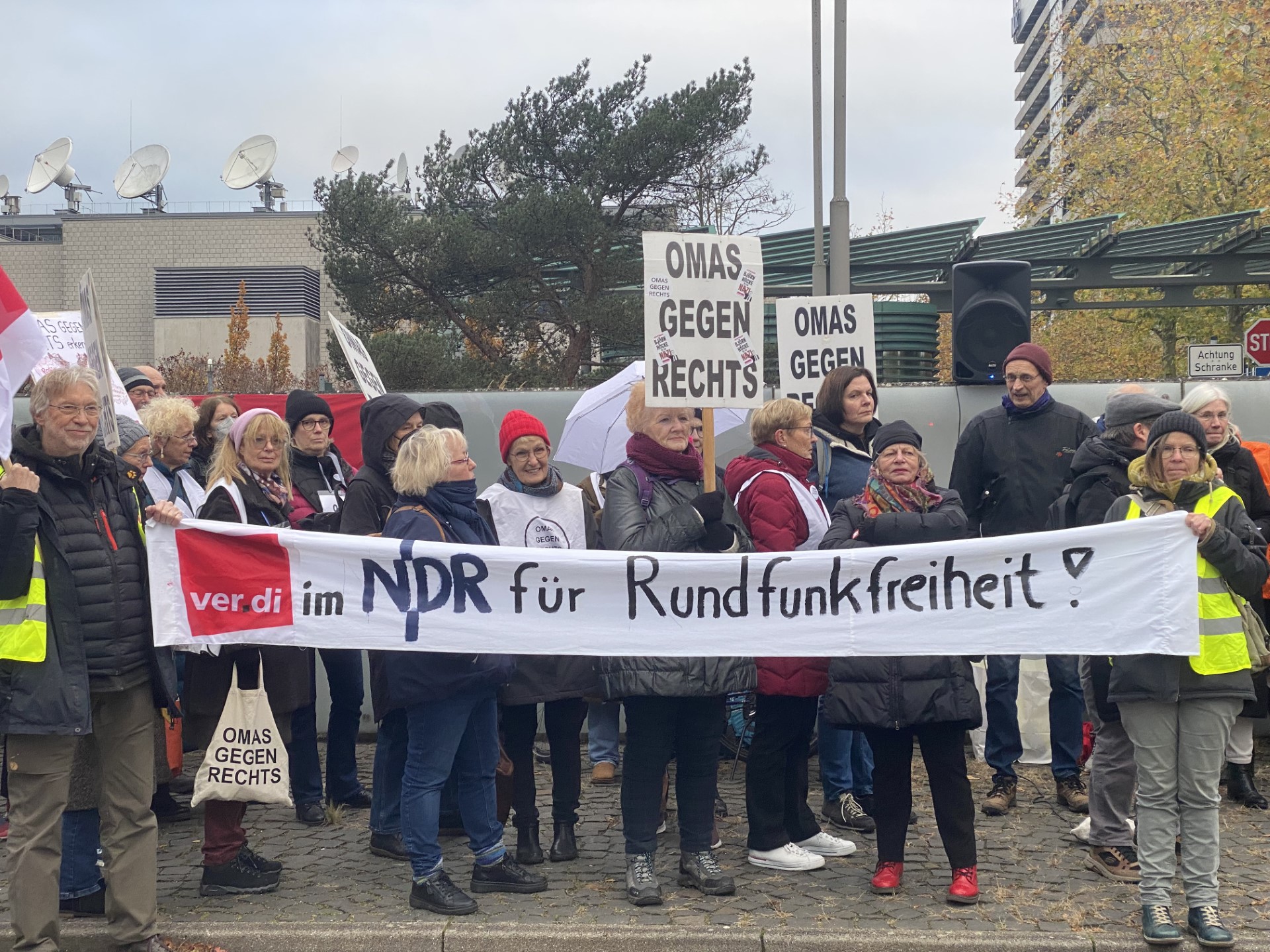 NDR: Proteste gegen AfD-Besuch - M - Menschen Machen Medien (ver.di)